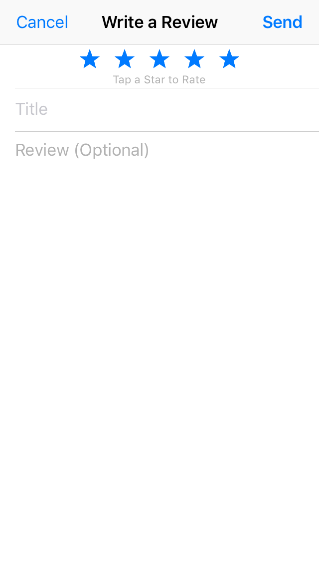SKStoreReviewController — Apple way to request review and rating inside ...