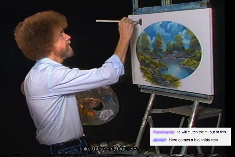 TREE HYPE: Revisiting Twitch.tv’s Bob Ross Marathon