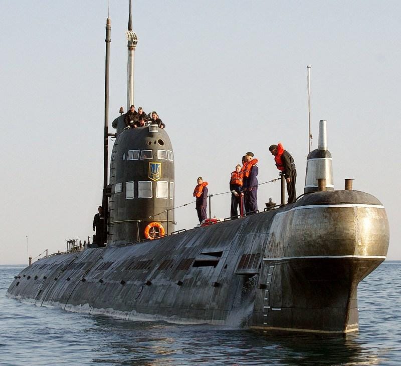 Russia Snatched Ukraine’s Rust-Bucket Submarine – War Is Boring
