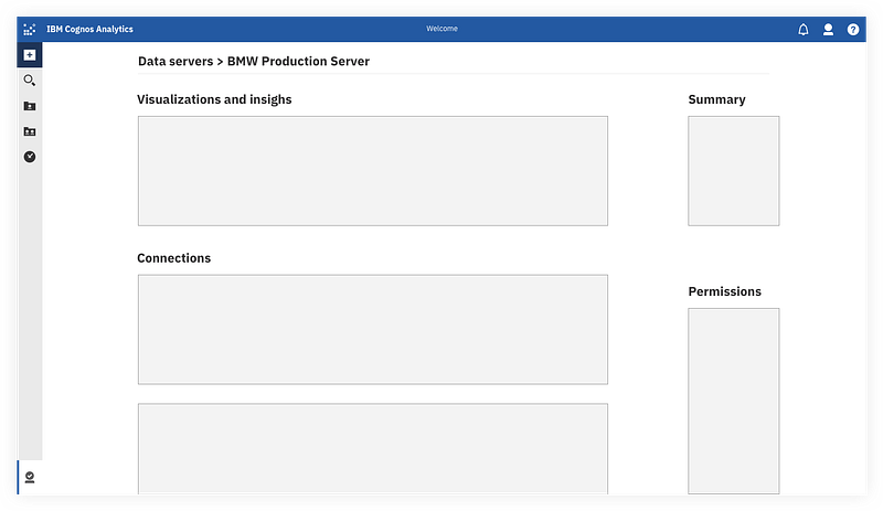 Design Case Study: Improving how users connect to data in Cognos Analytics