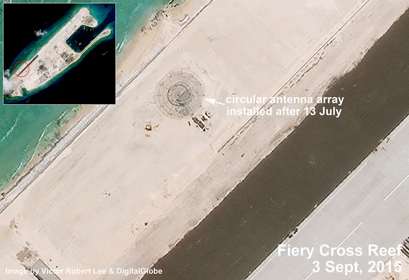 China’s Ambitious Military Buildup on Fiery Cross Reef, South China Sea