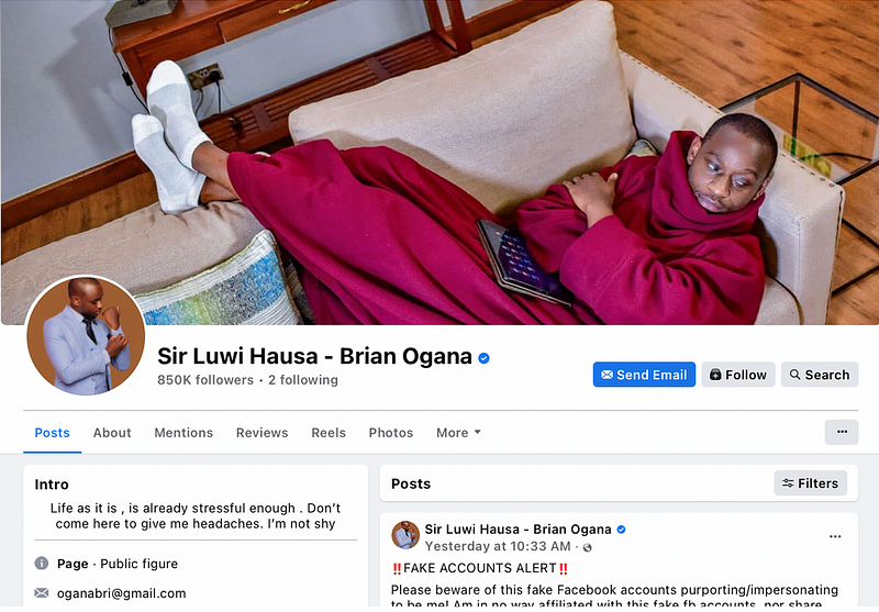 HOAX: This Facebook account running a Fuliza promotion doesn’t belong ...