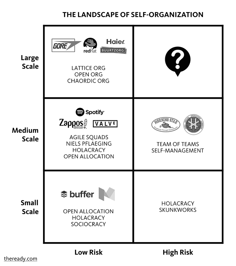 How to choose a model of self-organization that works for you