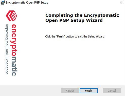 Installing OpenPGP For Microsoft Outlook – Encryptomatic LLC – Medium