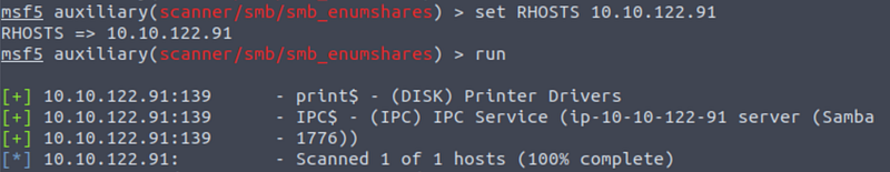 TryHackMe: Metasploit: Exploitation - Walkthrough - Jasper Alblas' Blog
