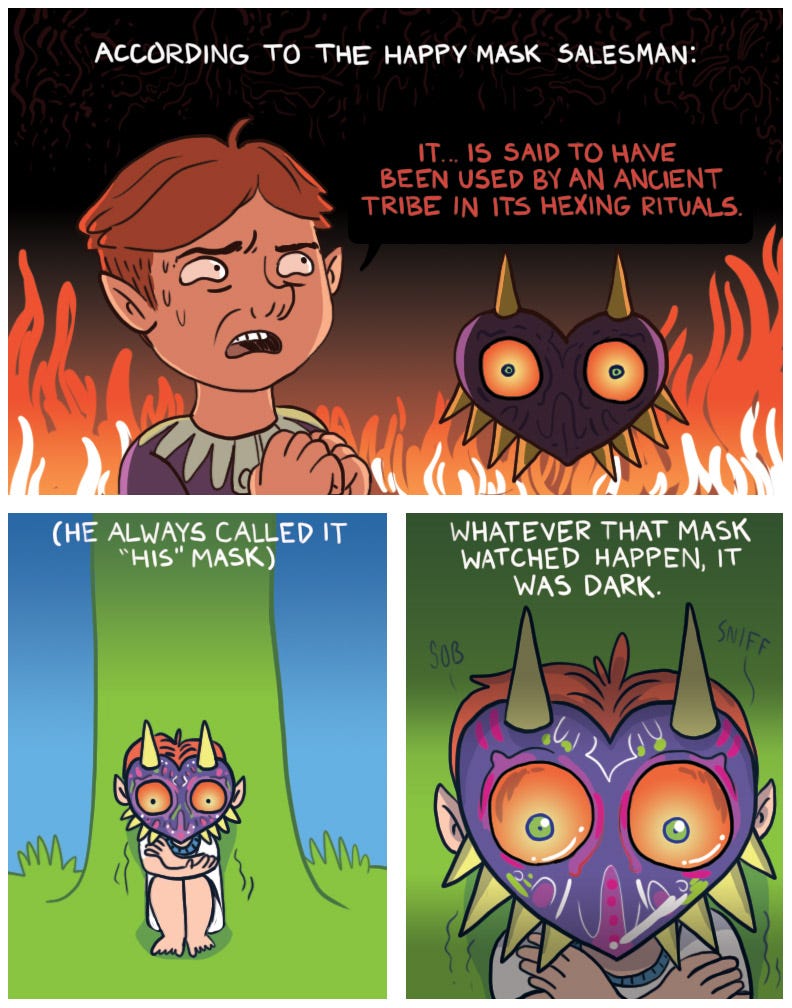 Trauma & Majora’s Mask – ZEAL – Medium