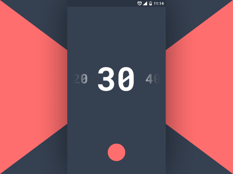 Timer UI Inspiration – Muzli -Design Inspiration