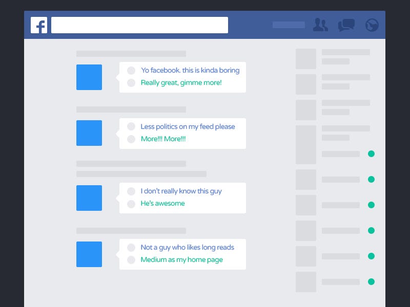 How Facebook can easily improve its UX – Ariel Verber – Medium