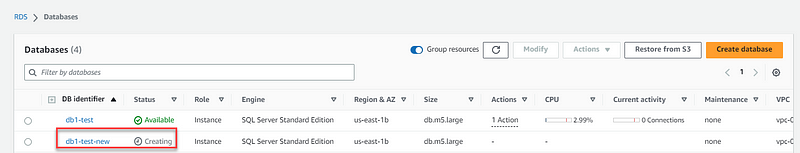 Restore Aws Rds Instance From Snapshot Using Bash Script