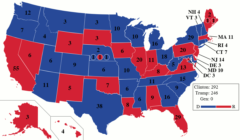 Artificial Intelligence Looking for a 269/269 Electoral Map [GIF] : r ...
