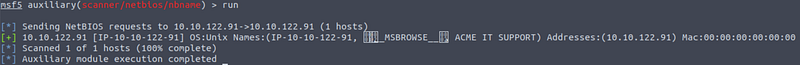 TryHackMe: Metasploit: Exploitation - Walkthrough - Jasper Alblas' Blog