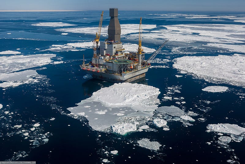 ExxonMobil defies US sanctions against Russia. Picture story.