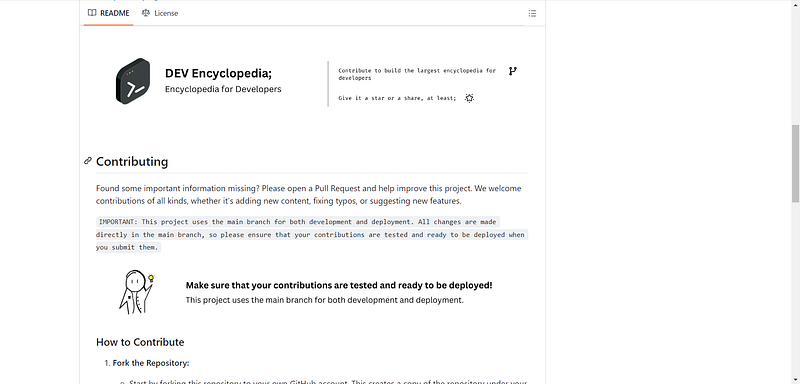 Try Dev Encyclopedia: A “Wikipedia”, but for developers