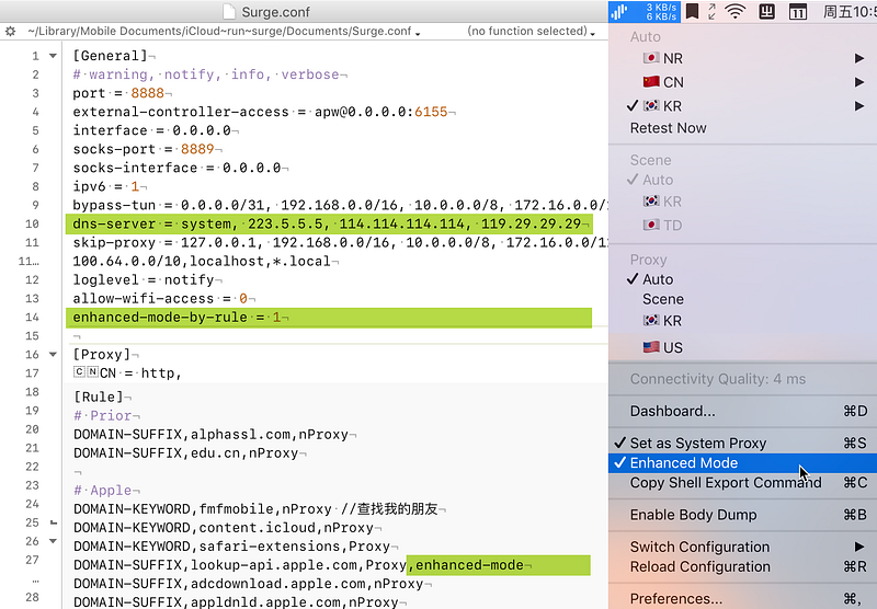 Surge for Mac 简明指南 – Cheng – Medium