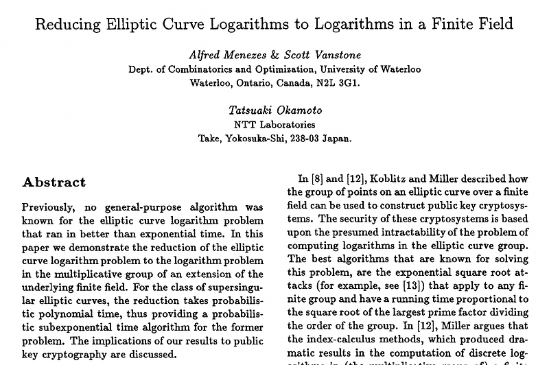 Cracking Elliptic Curves Using Pairing and Kryptology