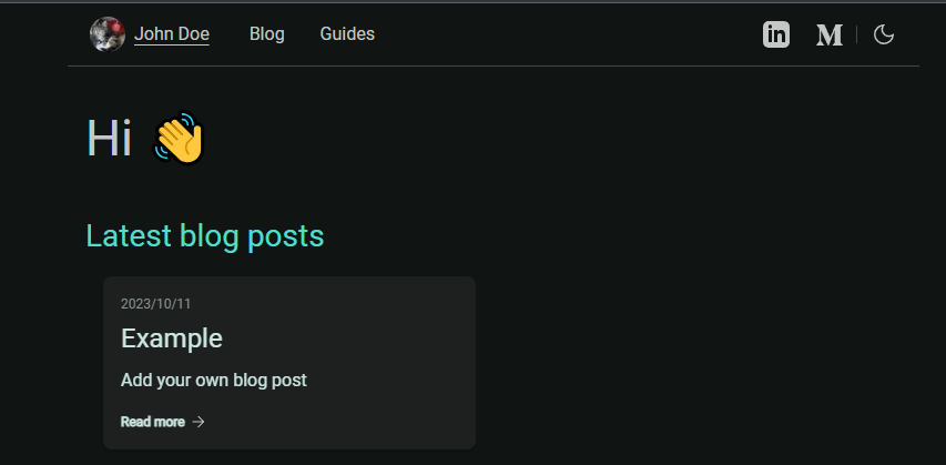 I’ve finally released the source code my MDX blog at andersmadsen.dev. You can get the code here ...