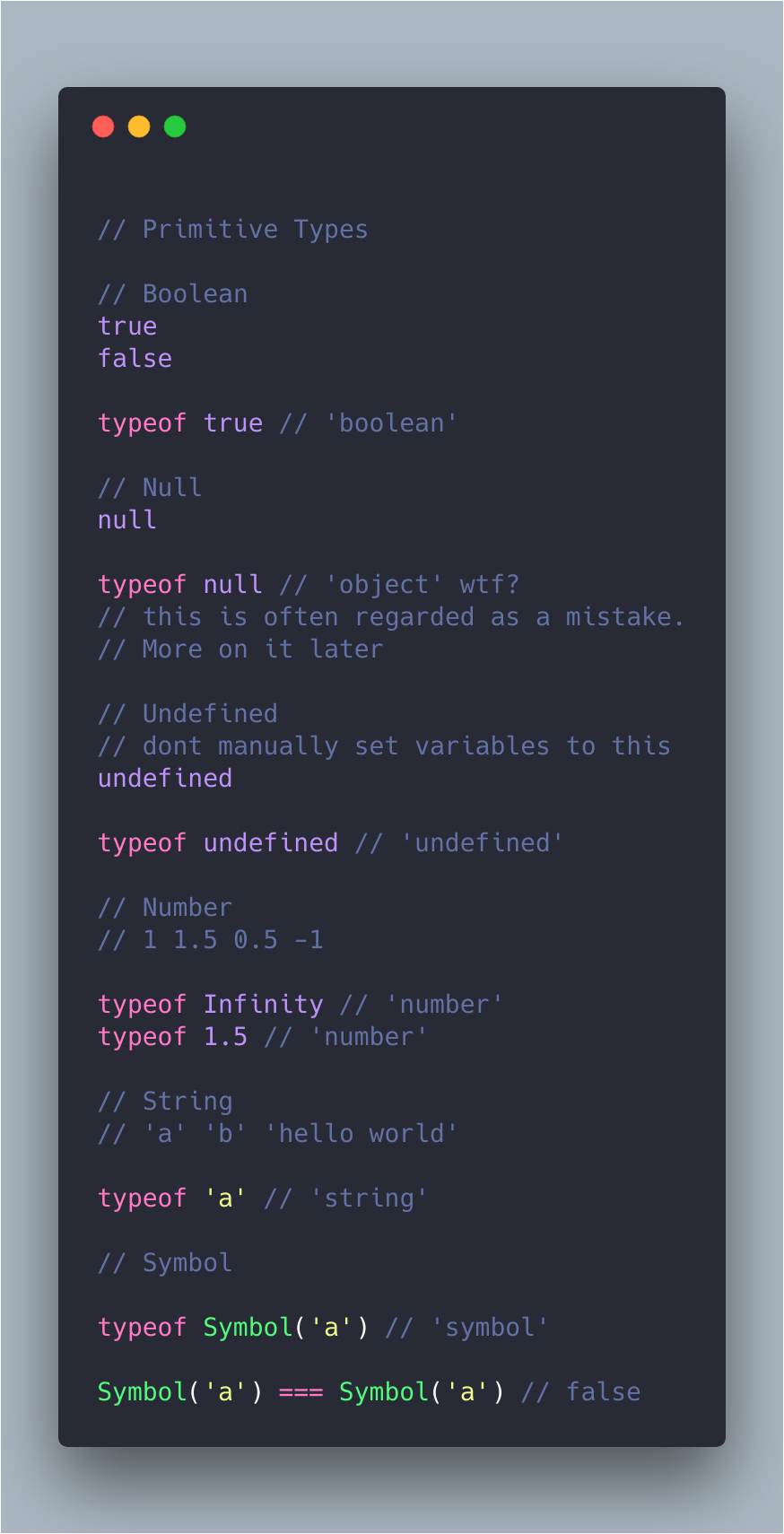 JavaScript Essentials Types Data Structures LaptrinhX