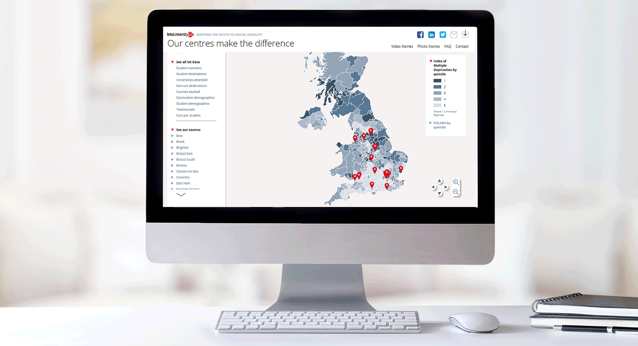 Data Visualization – IntoUniversity aspire winter newsletter 2019 – Medium
