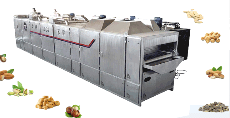 Coated Peanut Machine – Nuts Roasting Machine – Medium