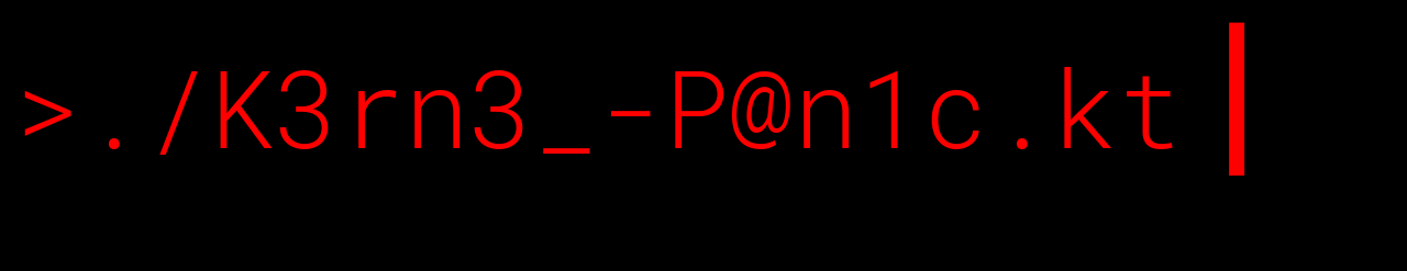 Kernel Panic - Medium