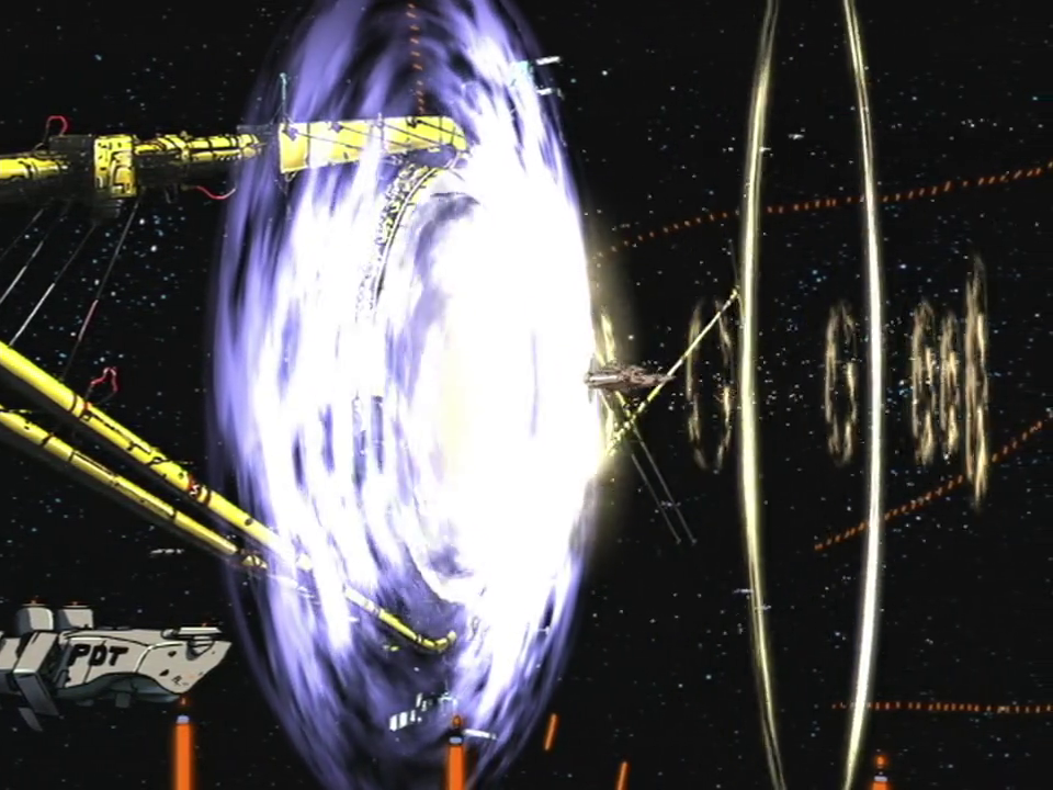 Faster-than-light travel is a staple of space anime, appearing in ...