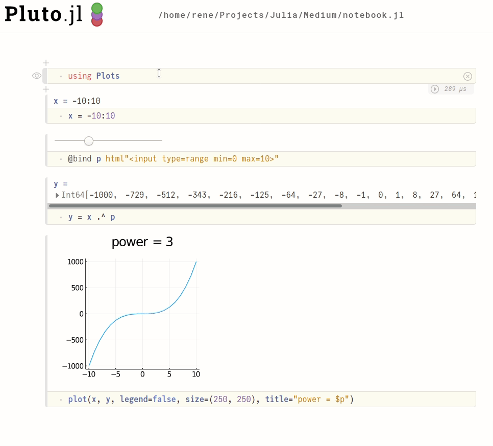 Reactive Data Analysis with Julia in Pluto Notebooks | LaptrinhX