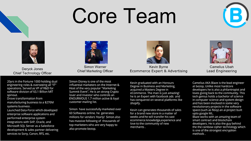 Core team